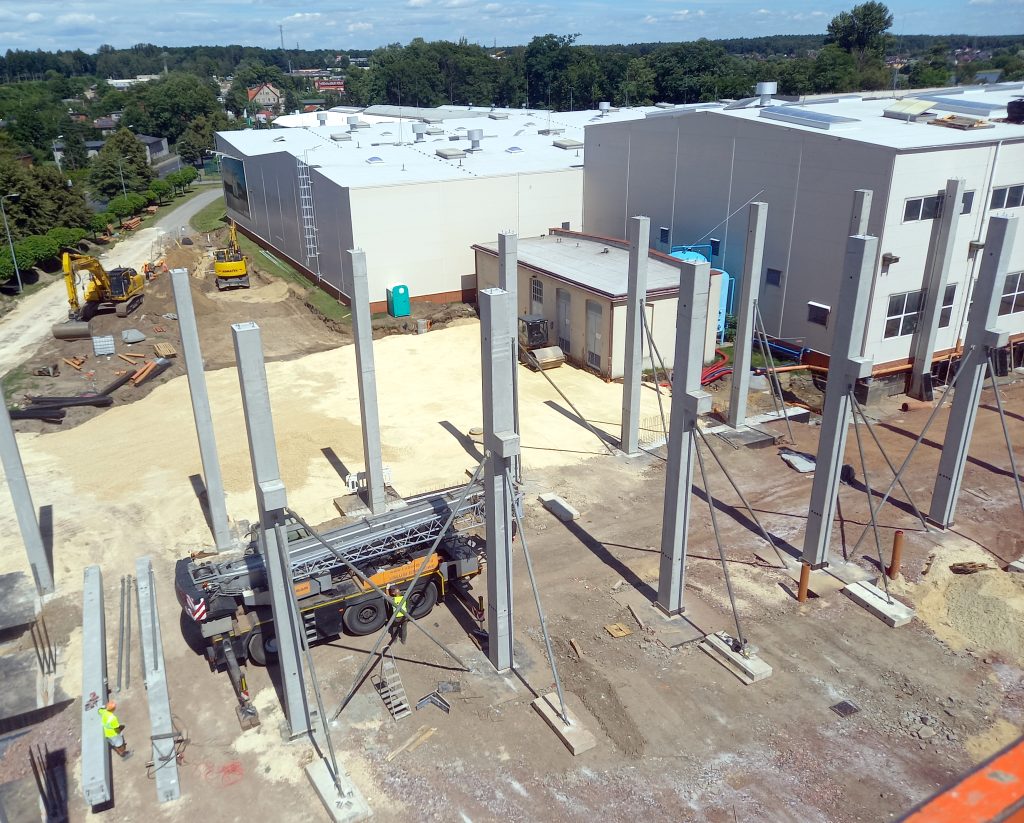 Słupy prefabrykowane - Lubar Prefabrykacja